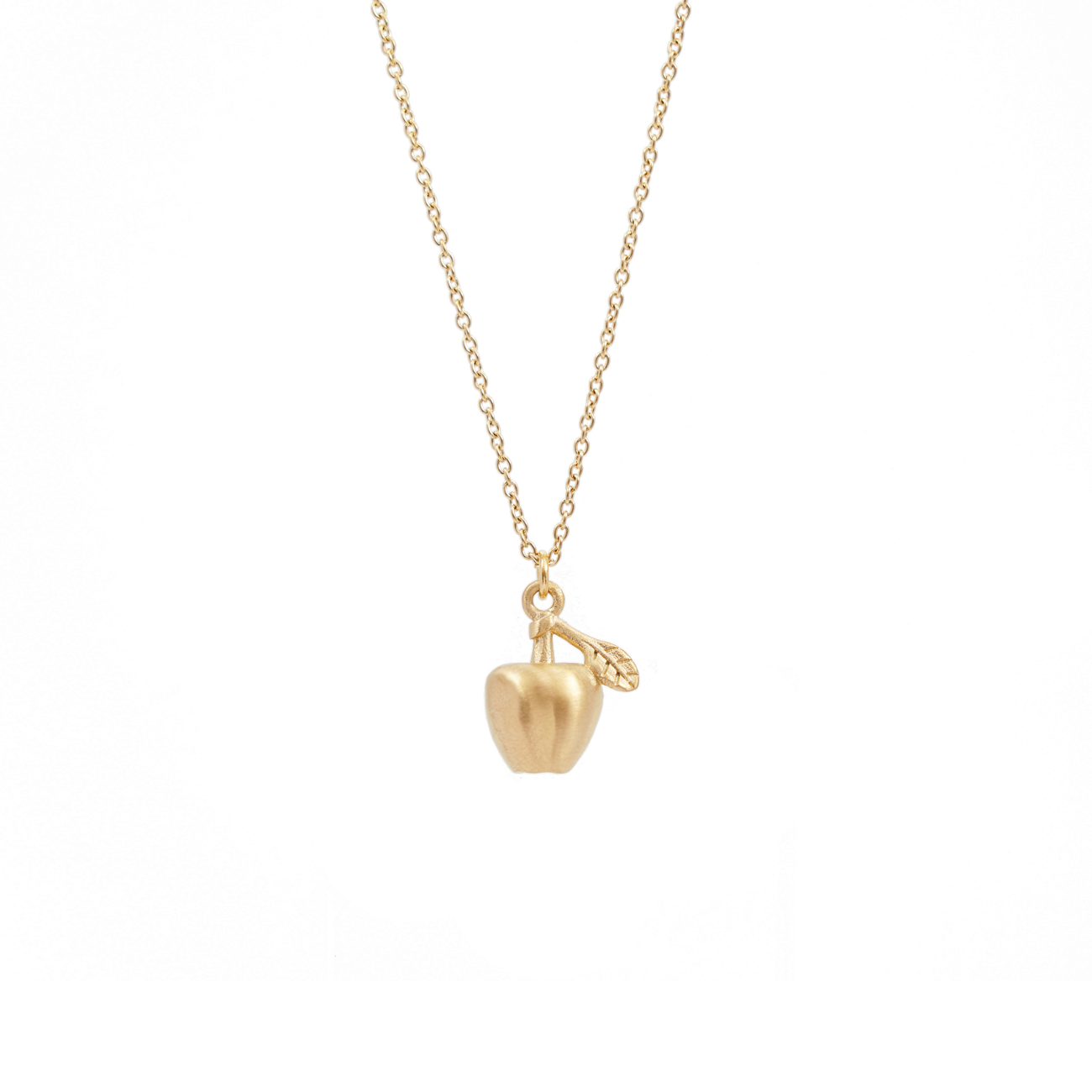 Golden Apple necklace